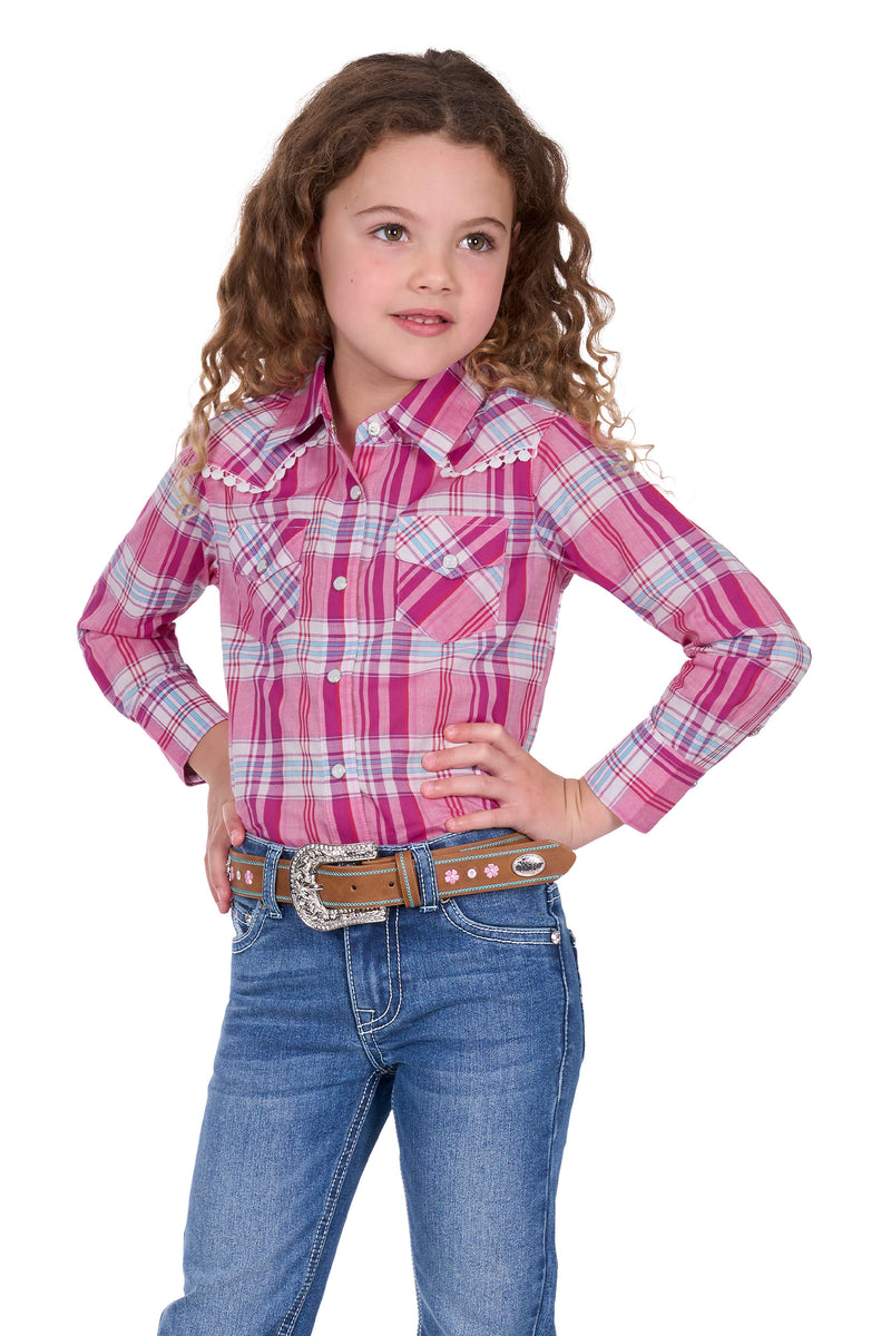 Pure Western Girls Leni Long Sleeve Country Shirt – Millmerran Rural ...