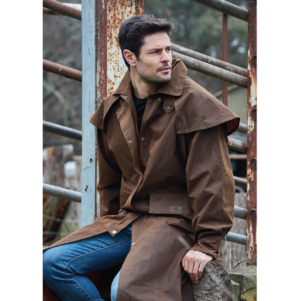 STOCKMAN LONG COAT – Millmerran Rural Clothing