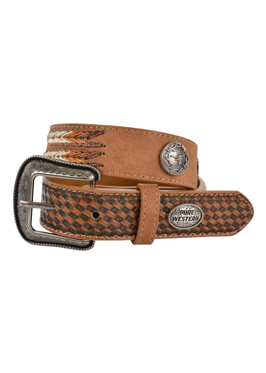 PURE WESTERN KIDS COWRA BELT – Millmerran Rural Clothing